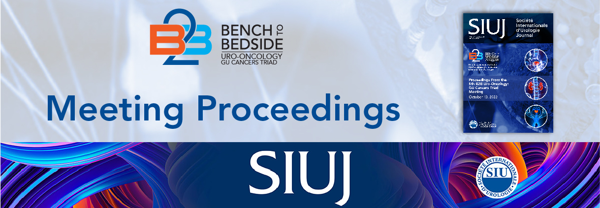 SIU 2024 B2B GU Cancers Triad Meeting Proceedings | Société ...